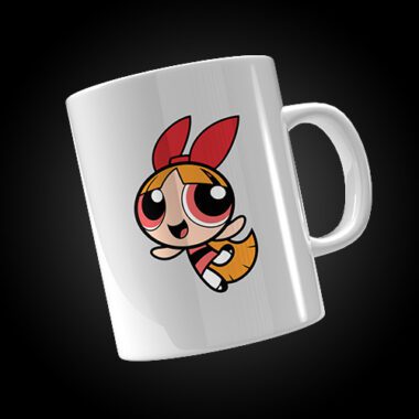 buy online customized mug with Powerpuff on it- HarMaalWala